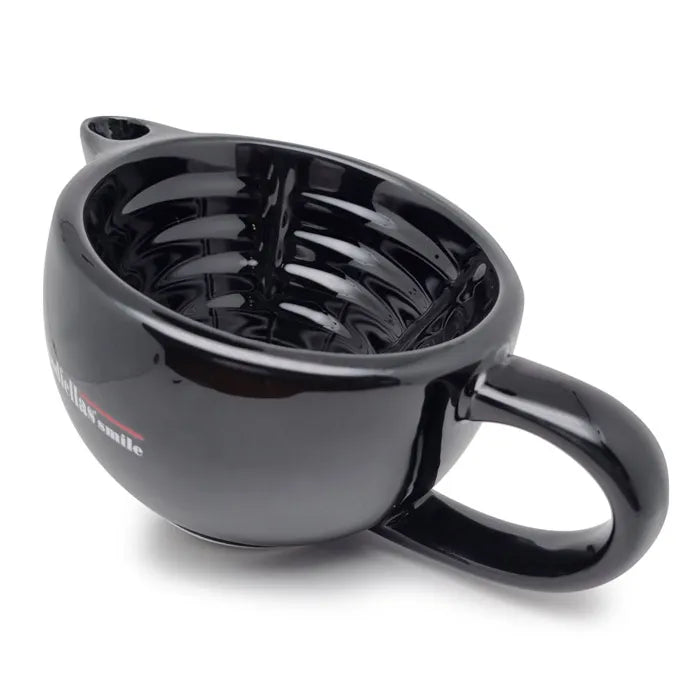 The Goodfellas’ Smile Scuttle Shaving Bowl Black/White – Shaving Market