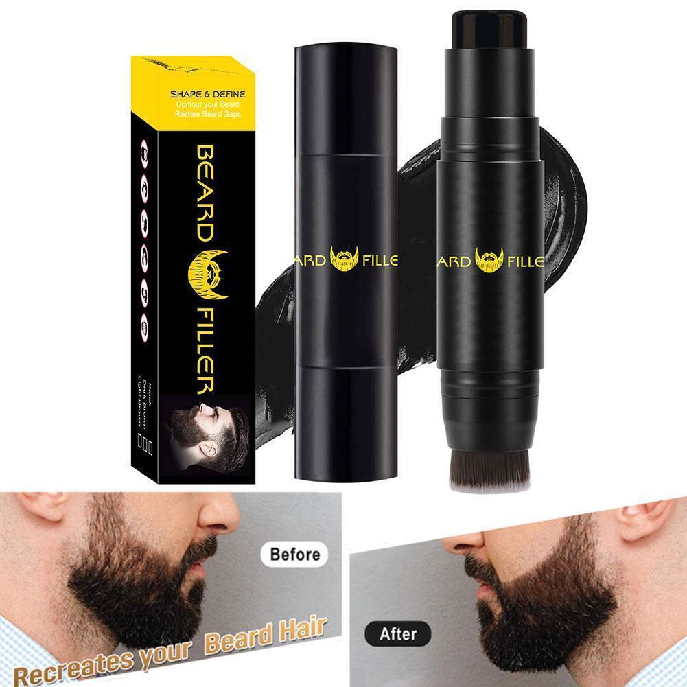 2-in-1 Beard Filling Stick Waterproof Black | Shaving Market