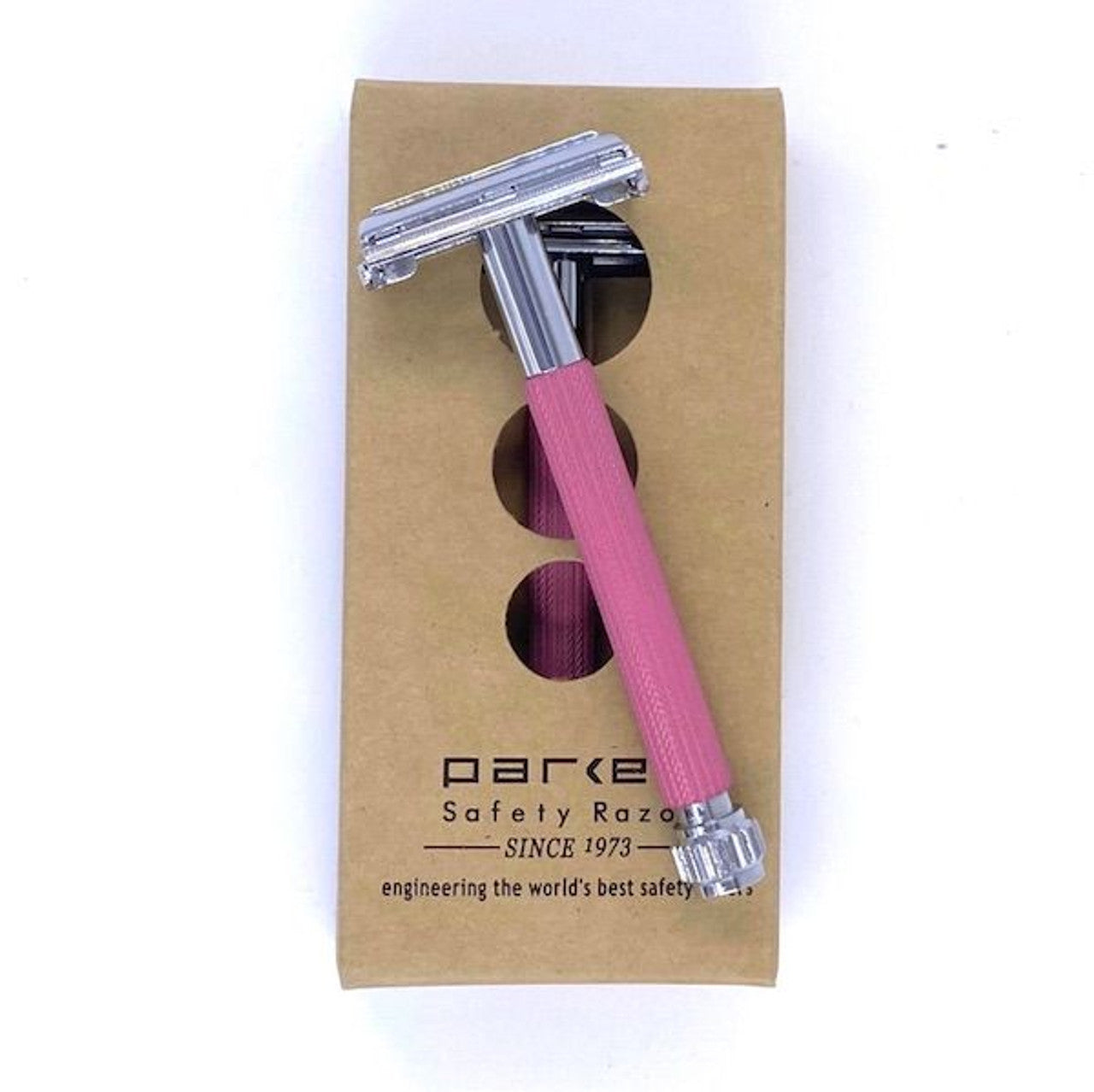Parker 29L Safety Butterfly Open Safety Razor, Pink – Shaving Market