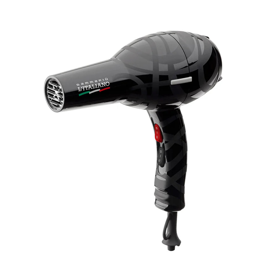 Gamma Piano Black L'Italiano Hair Dryer 2000 Watt (Clearance Sale ...
