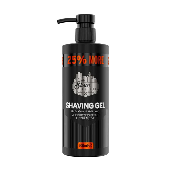 The Shave Factory Shaving Gel 500ml – Shaving Market