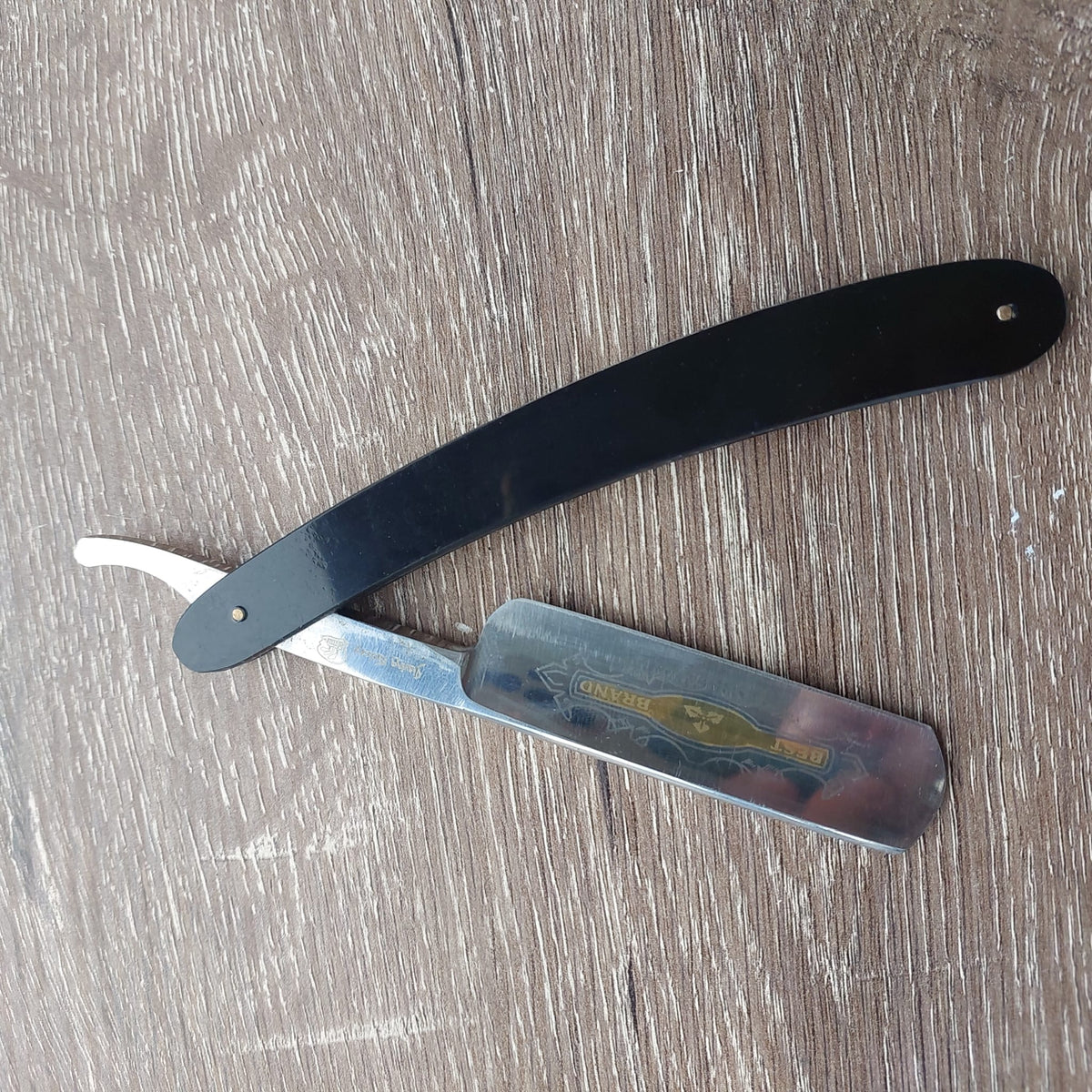 The Shave Factory Elegant Handcrafted Fixed Blade Straight Razor - Vin ...