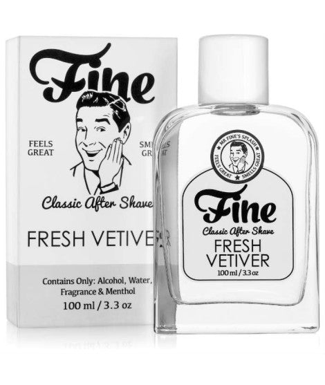 Fine Accoutrements Fresh Vetiver Classic After Shave 100ml – Shaving Market