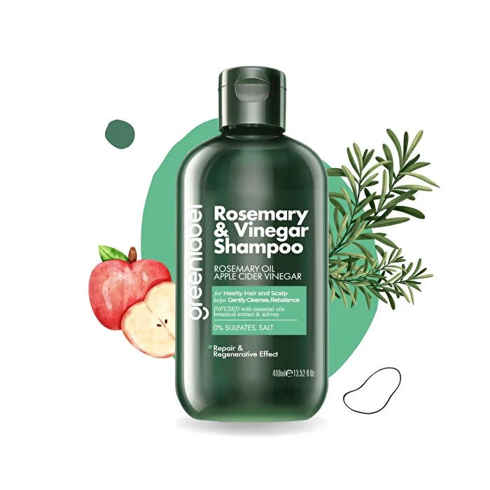 Greenlabel Rosemary&Vinegar Shampoo 400ml – Shaving Market