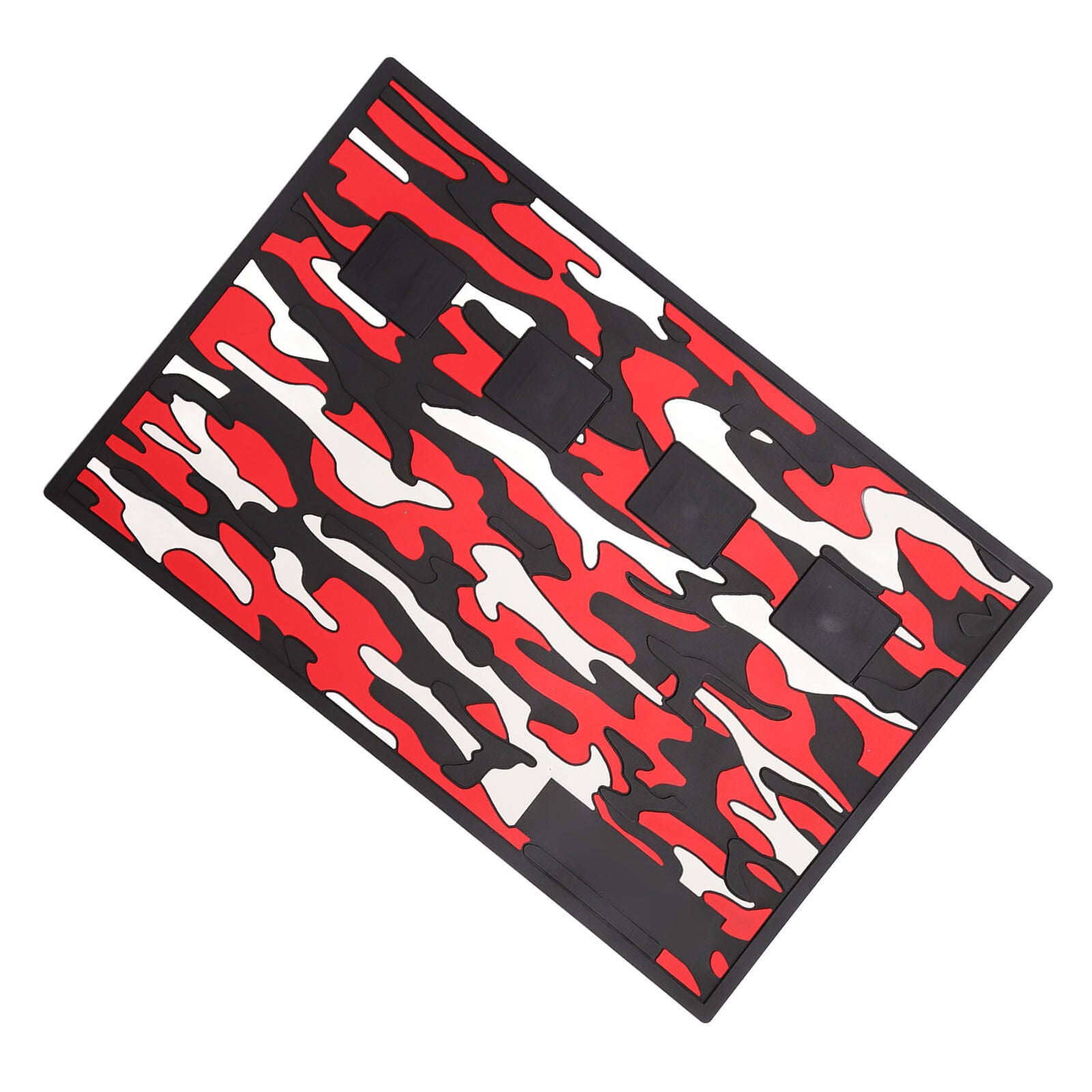 Red Camo Magnetic Strip Barber Mat – Shaving Market