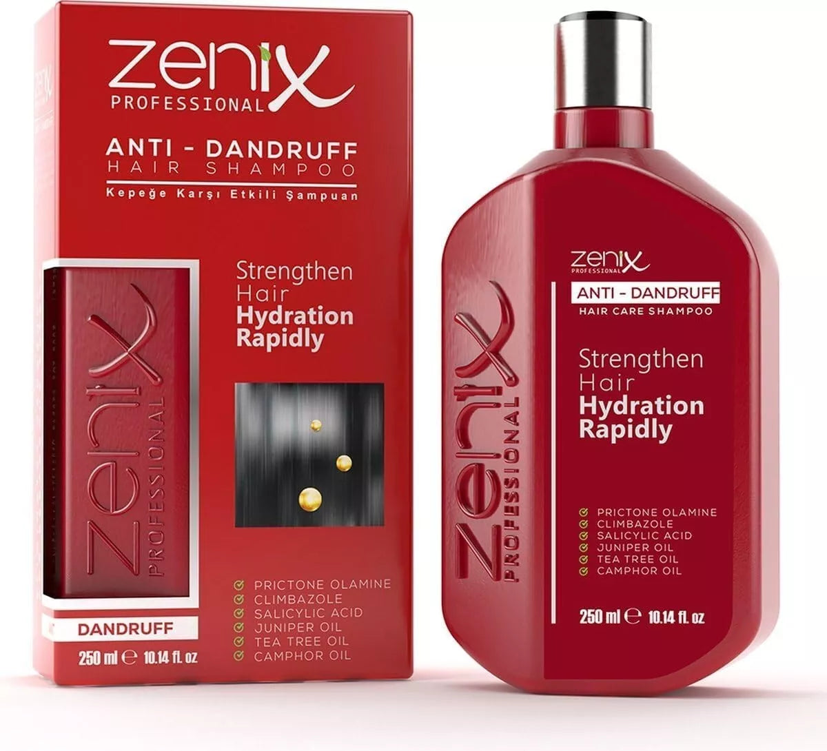 Zenix Anti Dandruff Hair Shampoo 250ml – Shaving Market