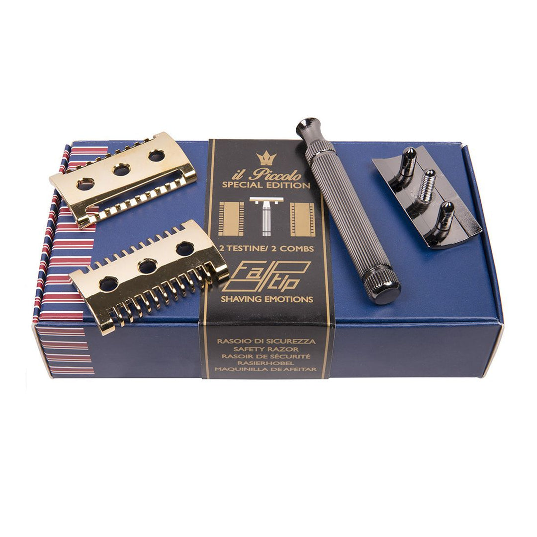 Fatip Special Edition Safety Razor with 2 Combs | Shaving Market