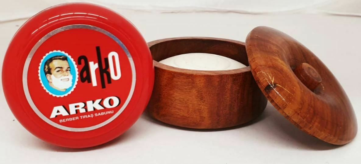 Shaving Quality arko soap&wood bowl Gift Set – Shaving Market