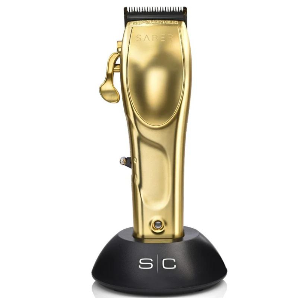 Saber Cordless Metal Hair Clipper Powerful Motor | Shaving Market